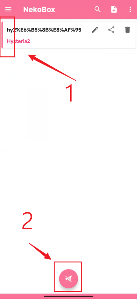 NekoBox for Android使用教程 - V2ray XTLS黑科技
